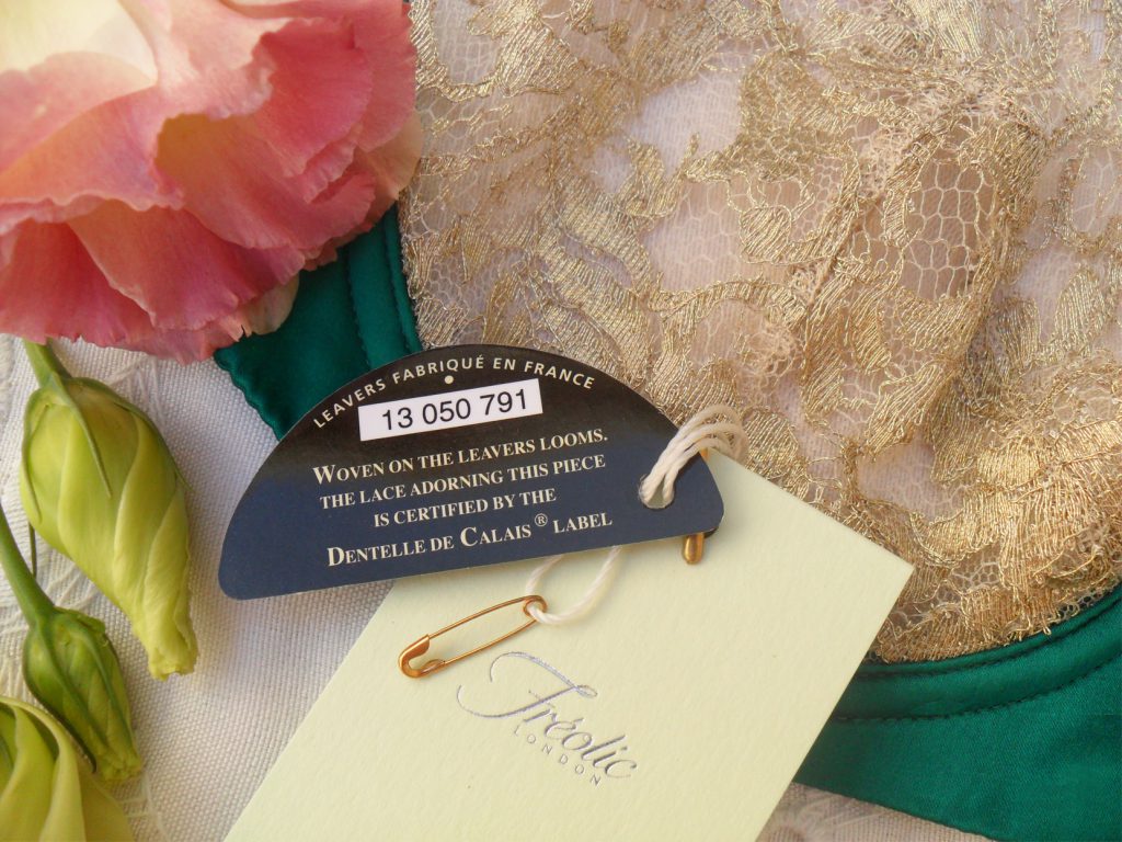 Lingerie Review: Fréolic London Silk & Lace Bra Set | Esty Lingerie