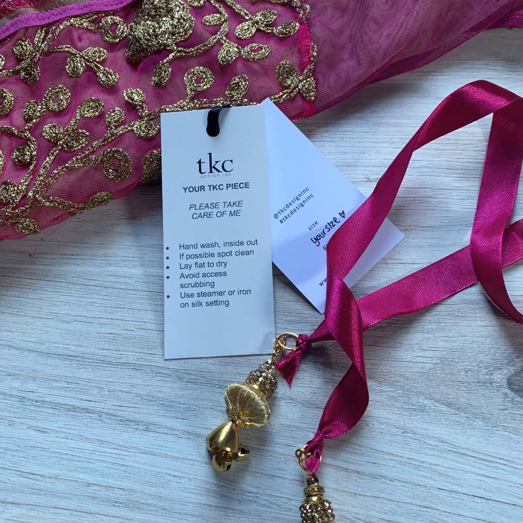 Lingerie Review: TKC Design Inc. Electric Dahlia Bralette Set | Esty Lingerie